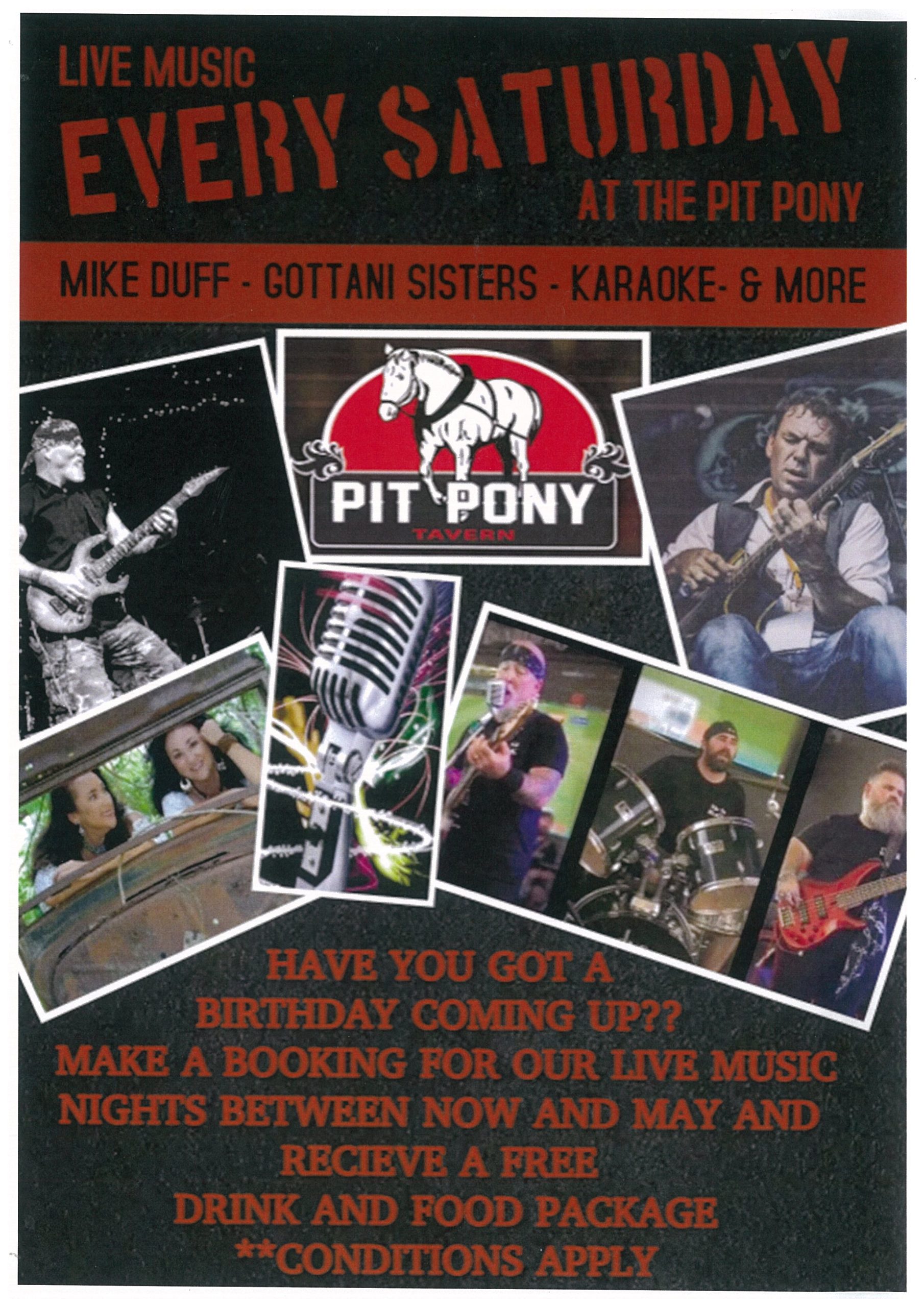 What's On | Pit Pony Tavern